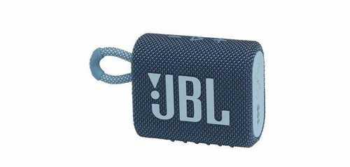 Беспроводная колонка Jbl Go 3, синяя