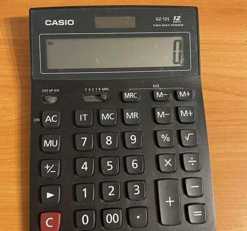 Калькулятор casio GZ-12S