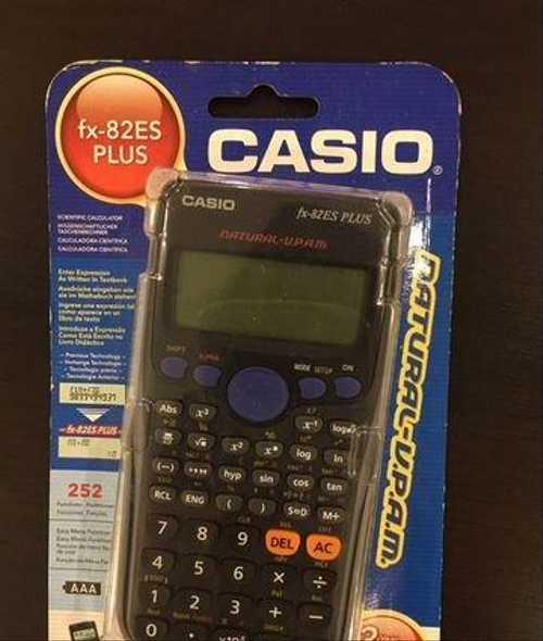 Калькулятор научный Casio