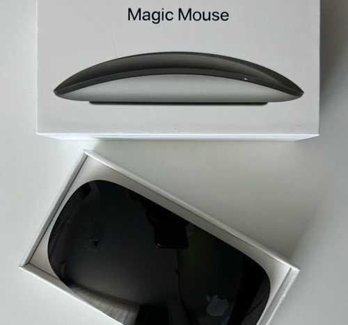 Мышь apple magic mouse black