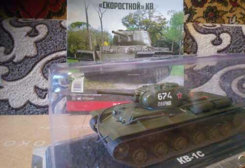 Модель танка 1 43 кв-1С Наши Танки №22