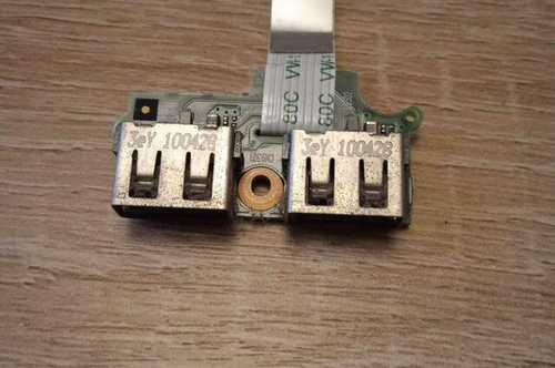 Шлейф/плата USB HP 625