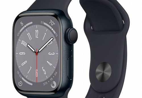 Смарт-часы Apple Watch S8 41mm Black Aluminum Case