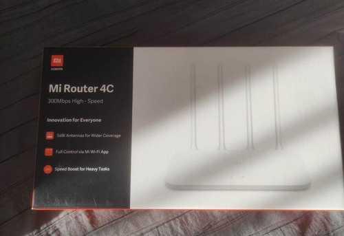 Роутер маршрутизатор WiFi Xiaomi mi router 4c