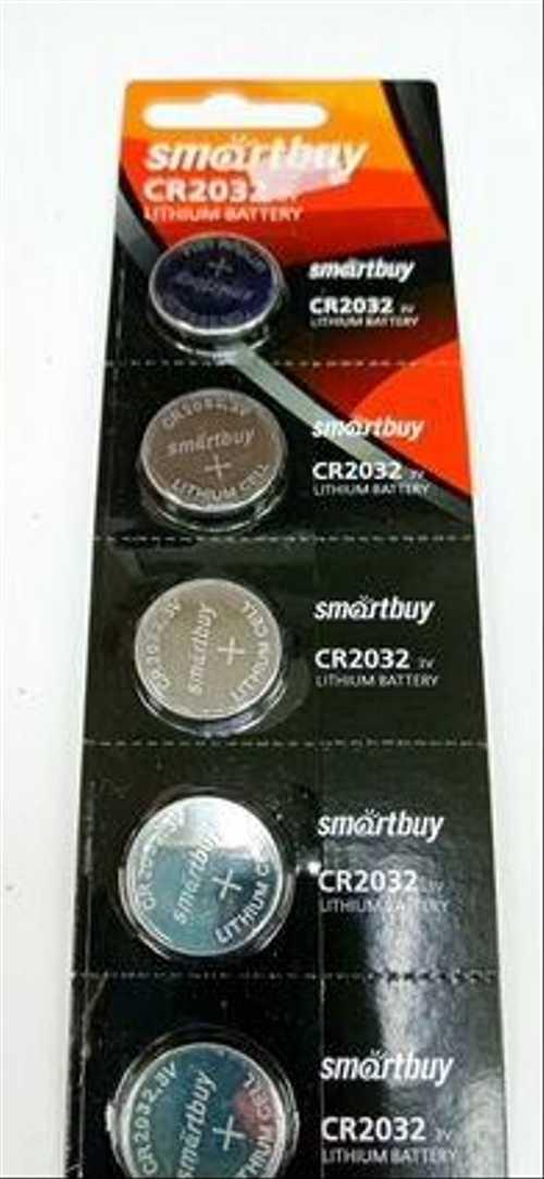 Батарейки часовые SmartBuy CR2025 (5BL)