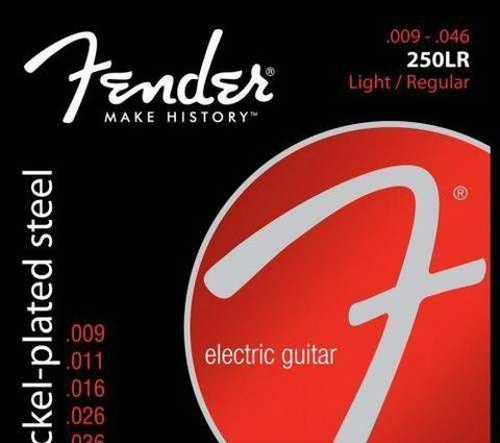 Струны для электрогитары fender strings NEW super