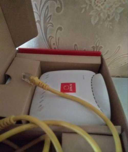 Тв приставка и маршрутизатор от дом.ру