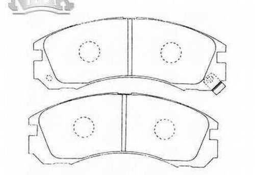 Передние тормозные колодки дисковые citroen C-cros