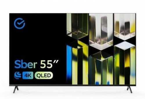 55" Умный телевизор Sber SDX-55UQ5230T, новый