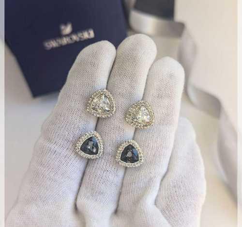Swarovski Begin серьги пусеты оригинал