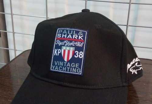 Paul & Shark кепка летняя черная бейсболка Магазин
