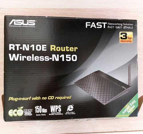 Wifi роутер Asus rt-n10e