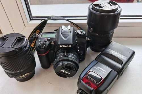 Фотоаппарат nikon d7100 с комплектом