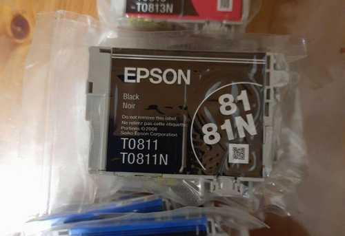 Картриджи оригинальные Epson