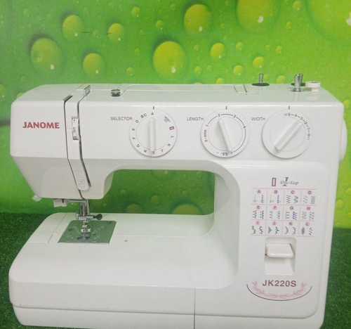 Машинка швейная janome JK220S