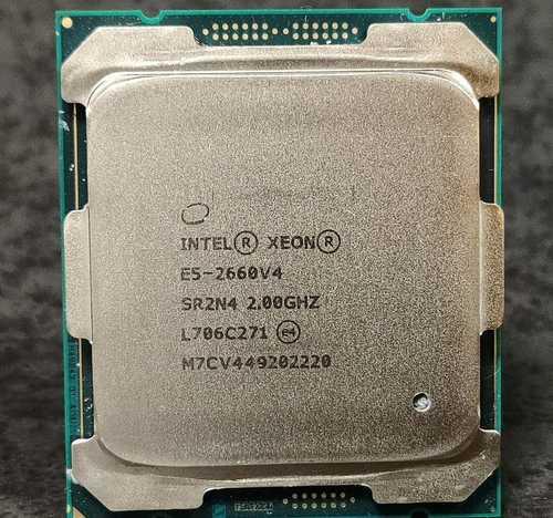 Intel Xeon E5 2660v4 14c/28t, 2.0GHz-3.2GHz, 105W