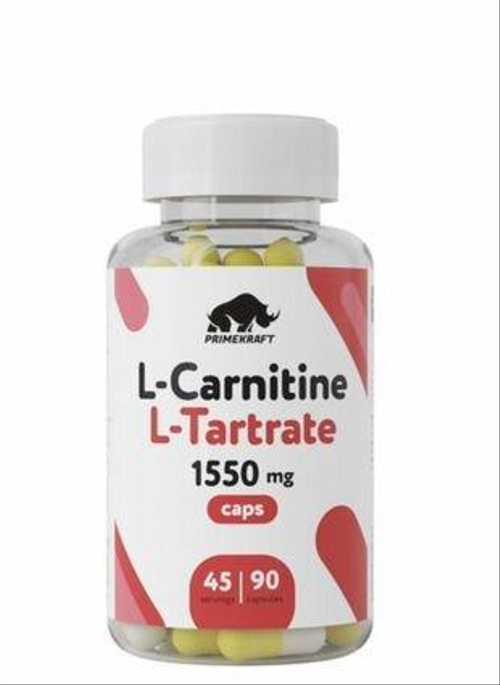 Prime Kraft, L-Carnitine 90 капс