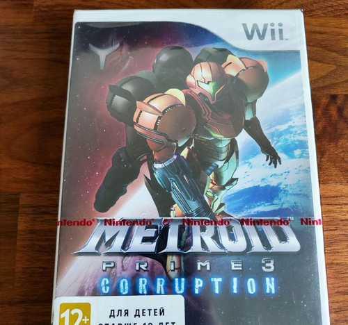 Metroid Prime 3 Corruption Wii (Новый)