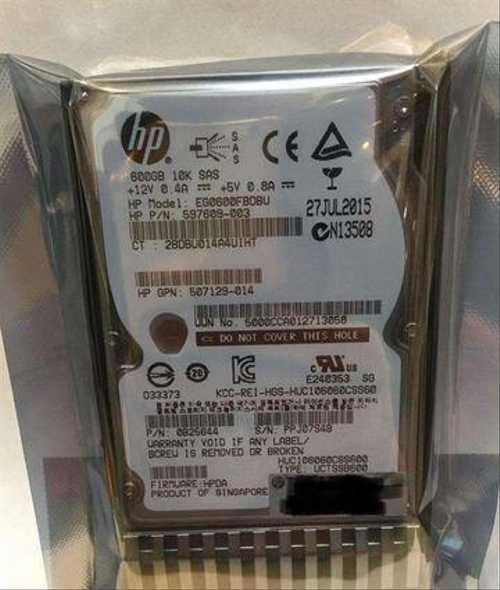 Жесткий диск HP 600Gb EVA 10K SAS 613922-001