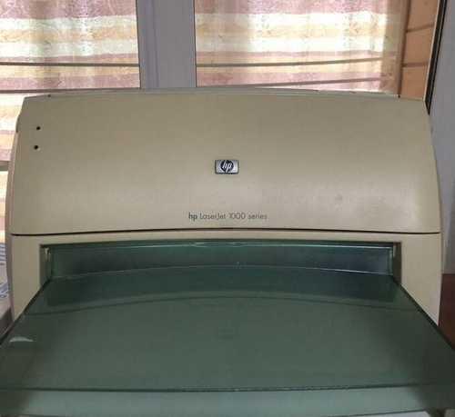 Принтер hp laserjet1000