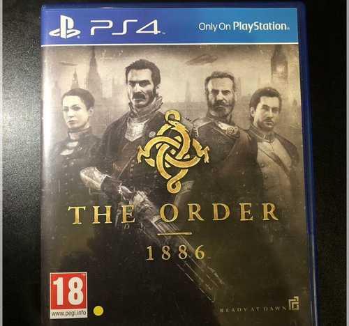 Орден 1886 Новый диск Русская версия ps4 ps5