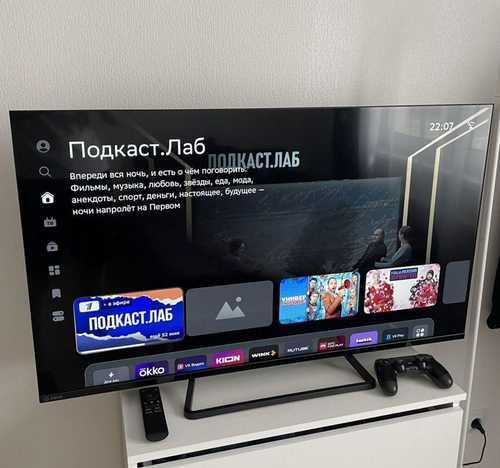 Телевизор SMART TV 4К Sber 43 дюйма