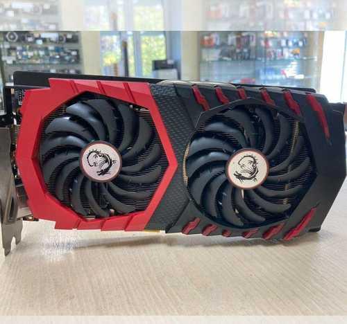 Видеокарта MSI GTX 1060 gaming X 6G 6гб