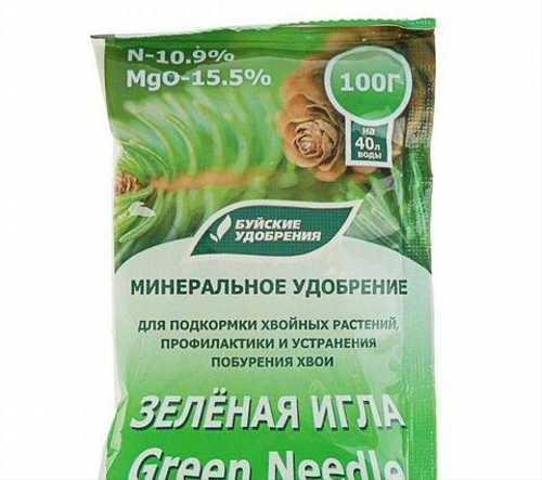 Водорастворимое удобрение "Зеленая игла" пакет 100