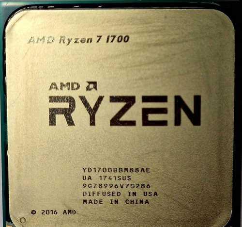 Процессор AMD Ryzen 7 1700