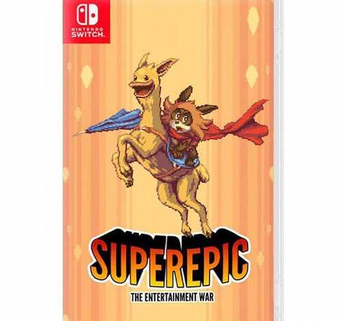 SuperEpic: The Entertainment War Nintendo Switch, английская версия