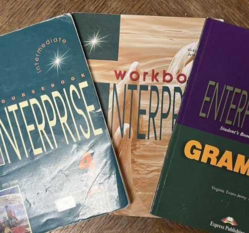 Книги по английскому Enterprise 4