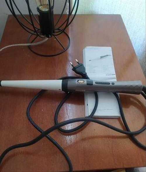 Коническая плойка щипцы Philips hp8618