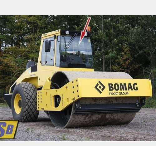 Стекло лобовое средние Каток Bomag Bw 219 D