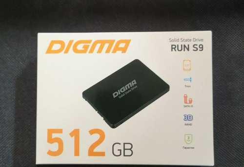 Ssd digma run s9 512gb