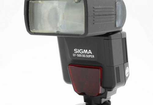 Sigma Вспышка Sigma EF-500 DG Super NA i-TTL