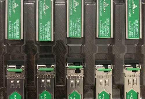 Модуль SFP WDM,1.25Гбит/с,1490/1550нм,80 км,LC,DDM