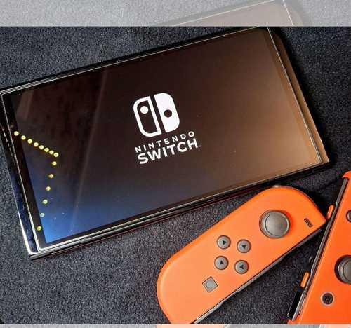 Nintendo Switch Oled 64 GB(Азия). Полный комплект