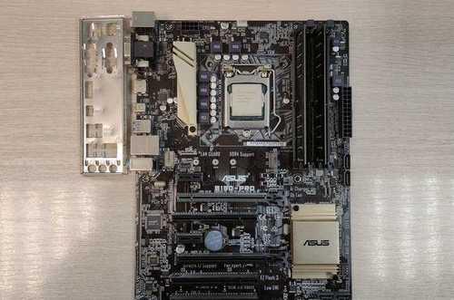 Комплект MB asus s1151 + G4400 + 8Gb DDR4