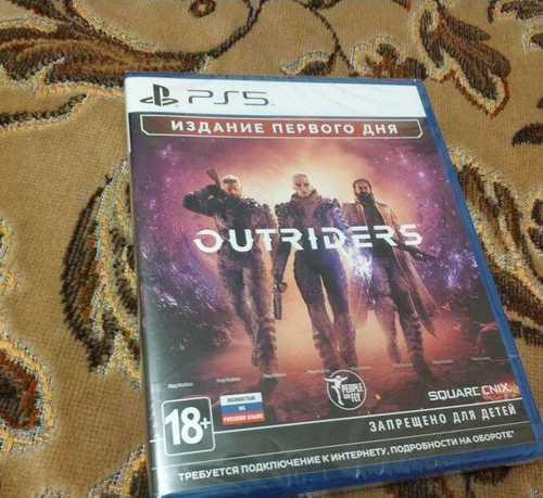 Диск PS5 Outriders издание первого дня запечатан
