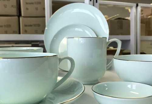Новый Набор посуды фарфор Tudor Tiffany