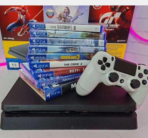 Игровая приставка PS4 Slim