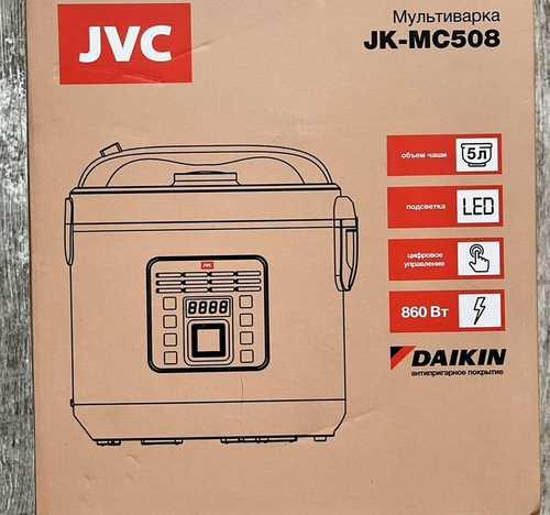 Новая Мультиварка JVC JK-MC508