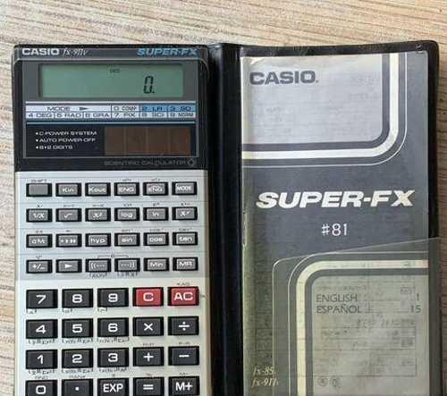 Инженерный Калькулятор Casio fx-911v