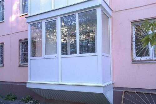 Балкон с панорамным остеклением