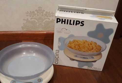 Весы кухонные электронные Philips