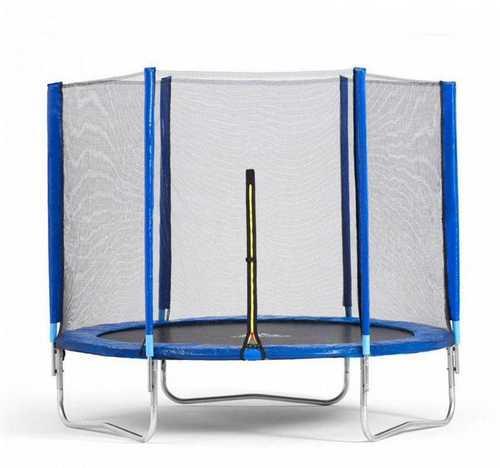 Батут с сеткой DFC Trampoline Fitness 8 ft blue