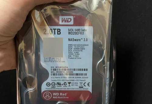 Жесткий диск WD Red Nasware 3.0 3TB WD20efrx