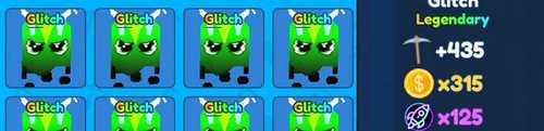 Legendary Glitch Петы Mining Simulator 2