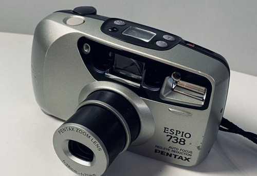 Плёночный фотоаппарат Pentax Espio 738