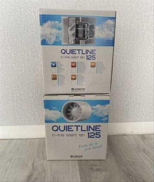 Quietline 125 канальный вентилятор